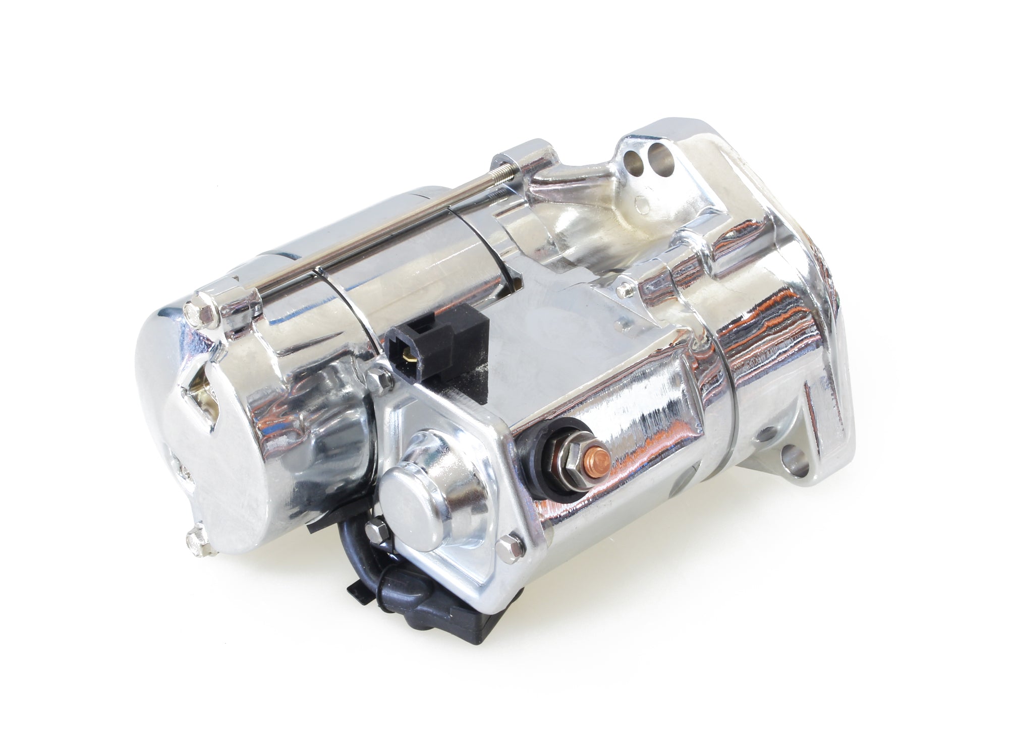 1.4kw Starter Motor – Chrome. Fits Big Twin 1989-2006 – Pro Class Customs