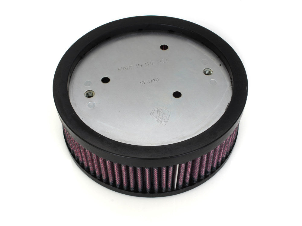 Air Filter Element. Fits Sportster 1988-2021 using OEM Oval Air Cleane ...