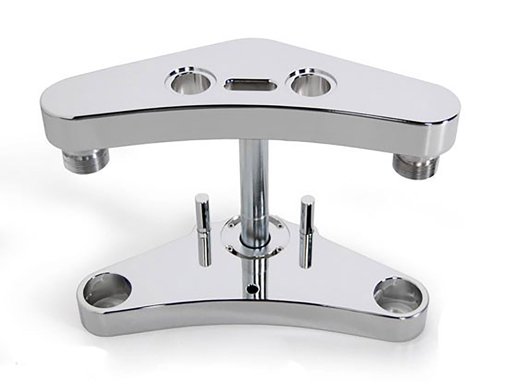 3 Degree Raked Wide Glide Triple Tree Kit – Chrome. Fits Dyna 2006-201 ...