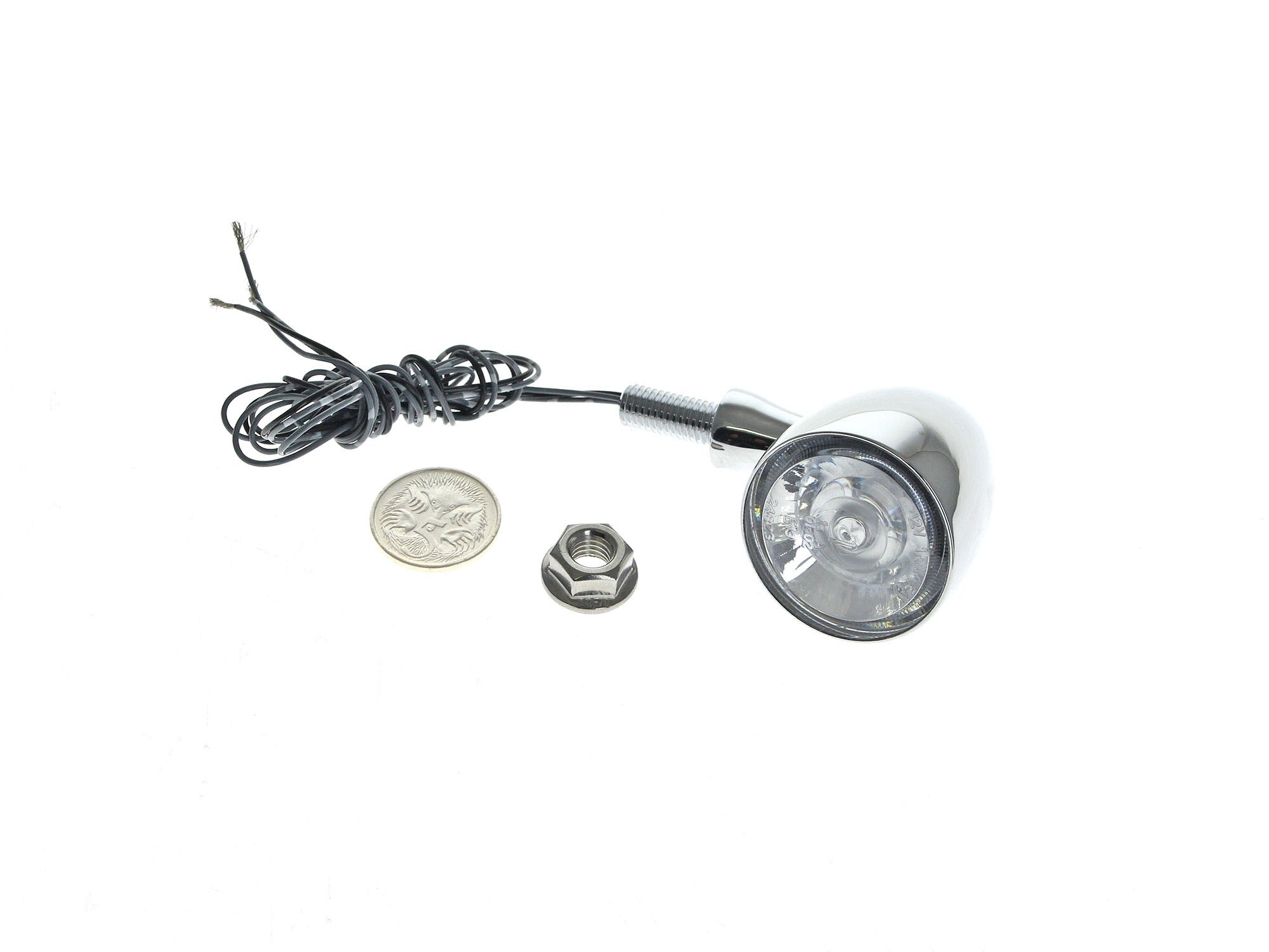 Bullet 1000 PL LED Turn Signal – Amber Turn – White Running Light – Ch ...