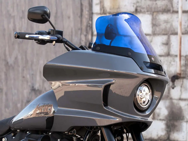 8in. Flare Windshield – Blue. Fits Low Rider ST 2022up – Pro Class Customs