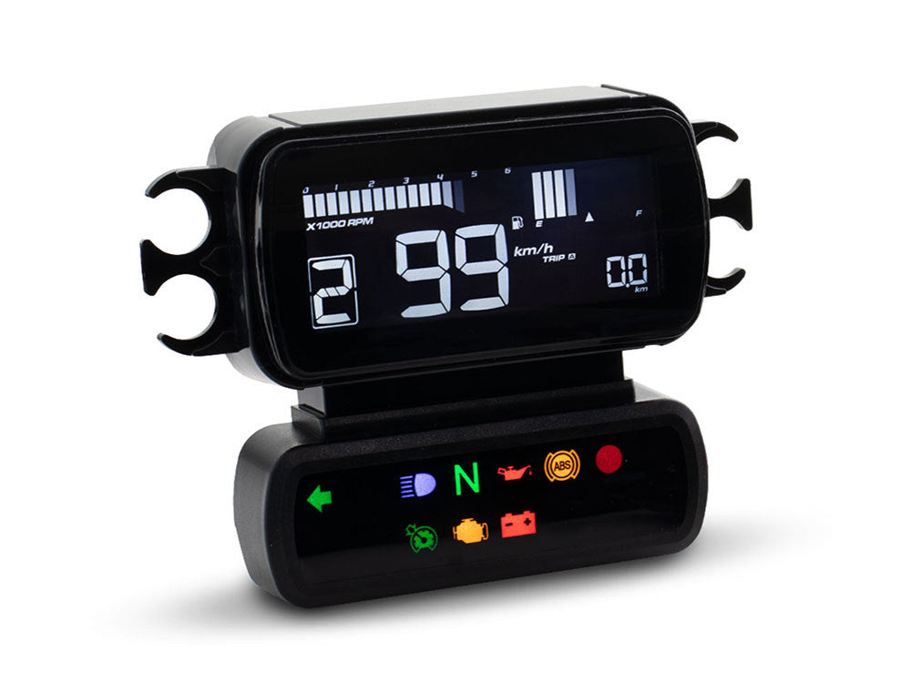 Speedometer/Tachometer – Black. Fits Softail 2011-2017, Dyna 2012-2017 ...