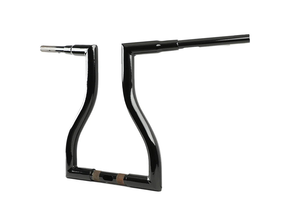 16in. x 1-1/2in. Thresher Handlebar – Gloss Black. Fits Road Glide 201 ...