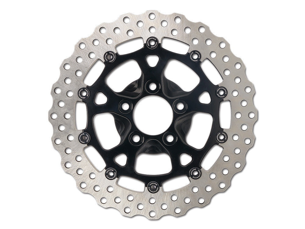 12.6in. Front Dominator Disc Rotor – Black Anodized. Fits Touring 2024 ...