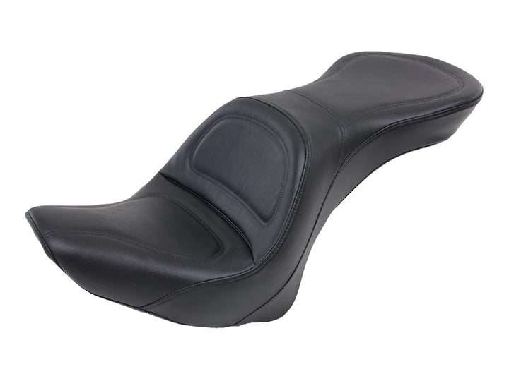 Explorer Dual Seat. Fits Softail 2000-2007 with 130 or 150 OEM Rear Ty ...